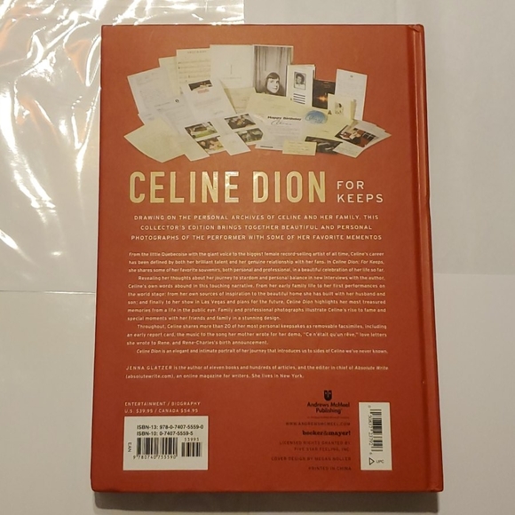 Other | Celine Dion Book | Poshmark